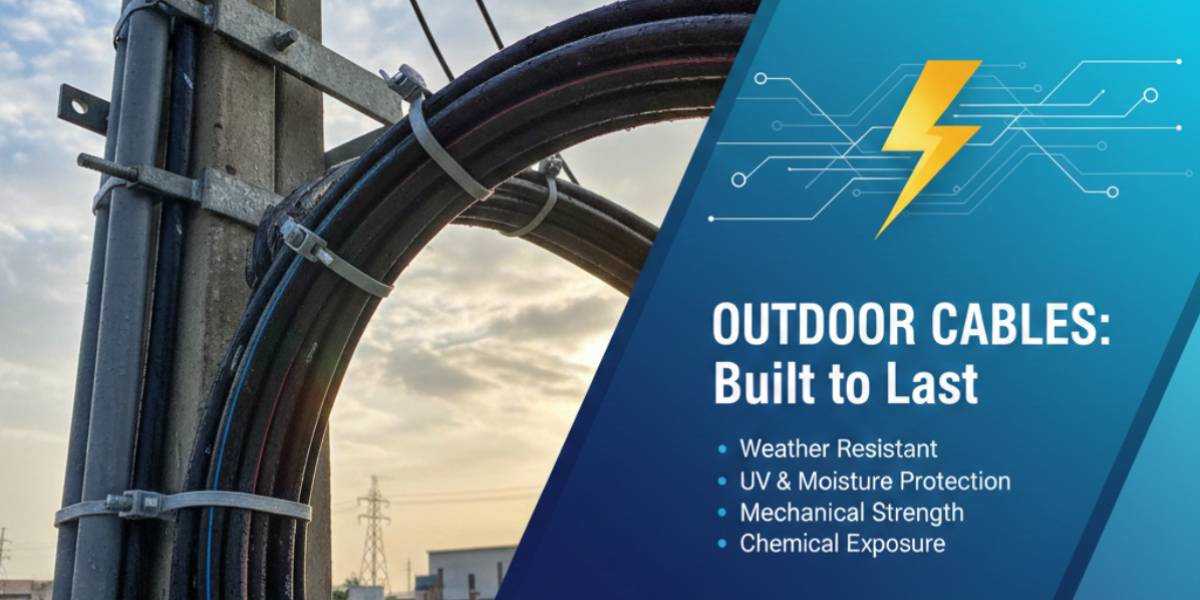 What Makes Electrical Cables Suitable for Outdoor Use?